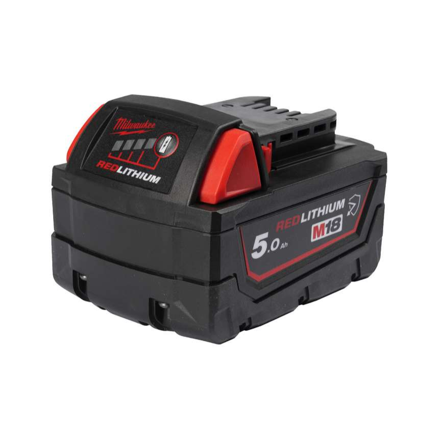 Recenzia akumulátor Milwaukee M18 B5-CR (18 V / 5,0 Ah), M18